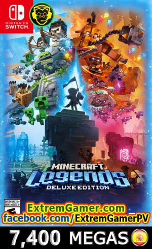Minecraft Legends – Deluxe Edition – Switch. – Escoge tus juegos!!